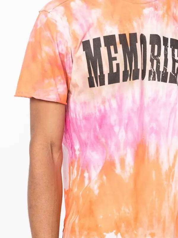 STAIN SHADE X Hiroshi Fujiwara Tie-dye Print T-shirt