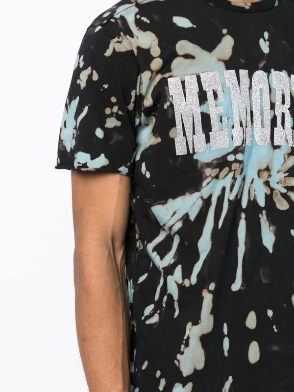 STAIN SHADE X Hiroshi Fujiwara Bleached-effect T-shirt
