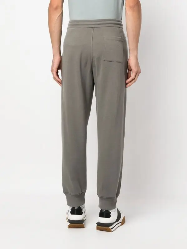 Giorgio Armani Drawstring Wool Track Pants