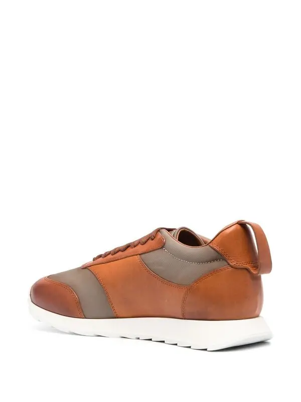 Giorgio Armani Panelled Low-top Sneakers