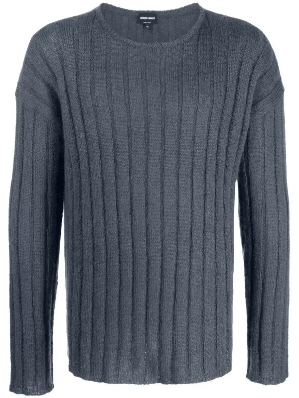 Giorgio Armani Ribbed Knit Jumper
