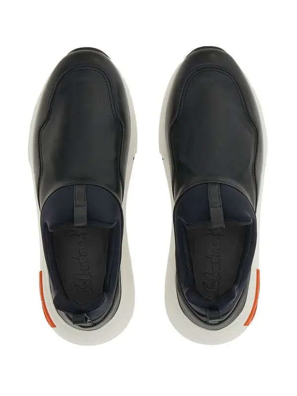 FERRAGAMO Gancini Low-top Sneakers