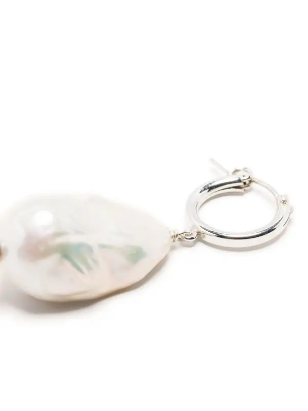A SINNER IN PEARLS Fireball Hoop Earring