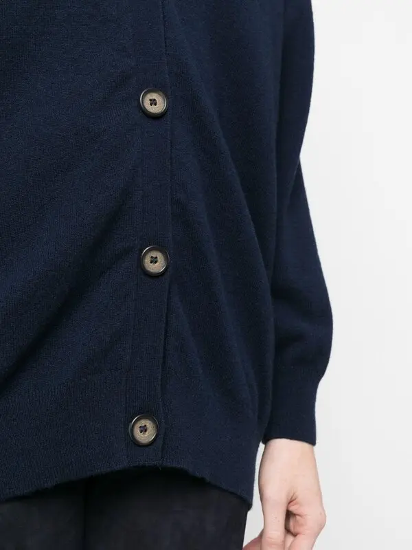 PAULA Buttoned Cashmere Cardigan
