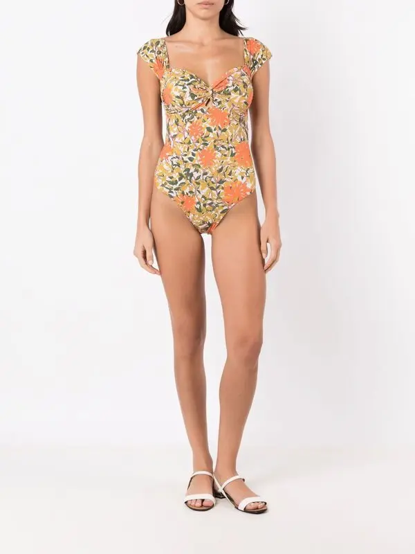 CLUBE BOSSA Floral-print Swimsuit