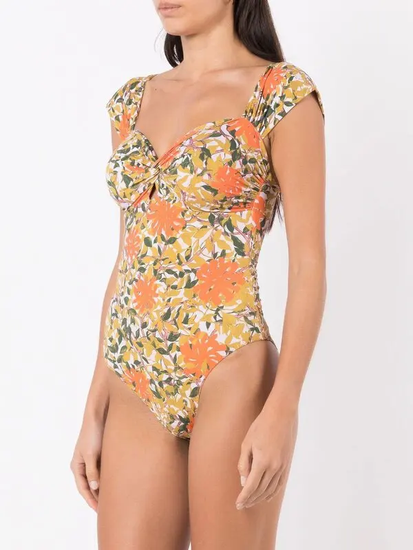 CLUBE BOSSA Floral-print Swimsuit