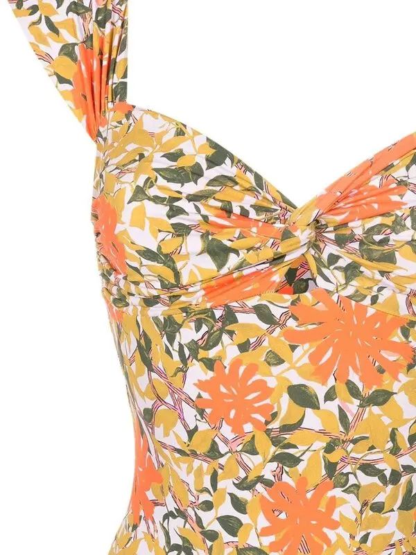 CLUBE BOSSA Floral-print Swimsuit