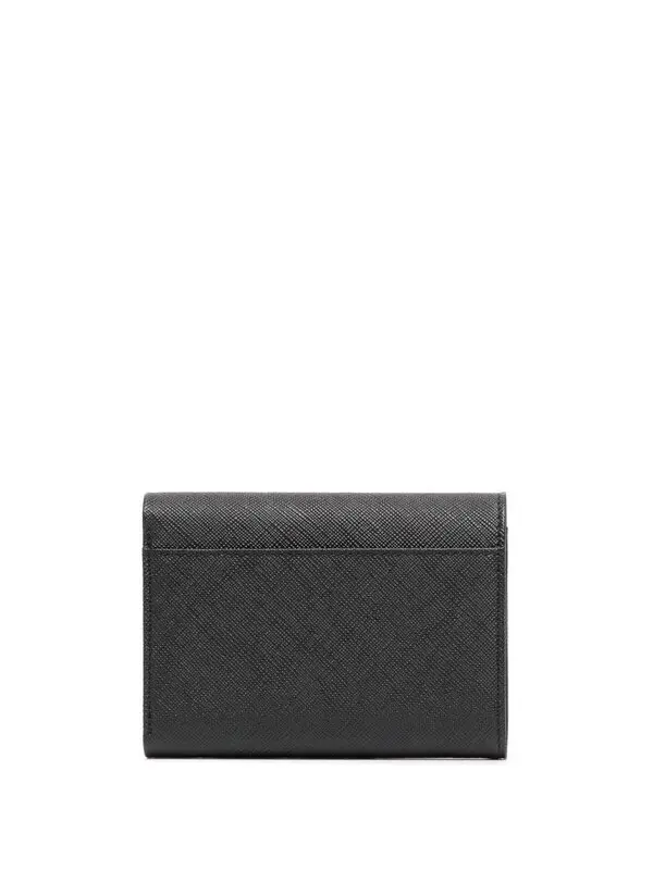AGNÈS B. Foldover Leather Wallet