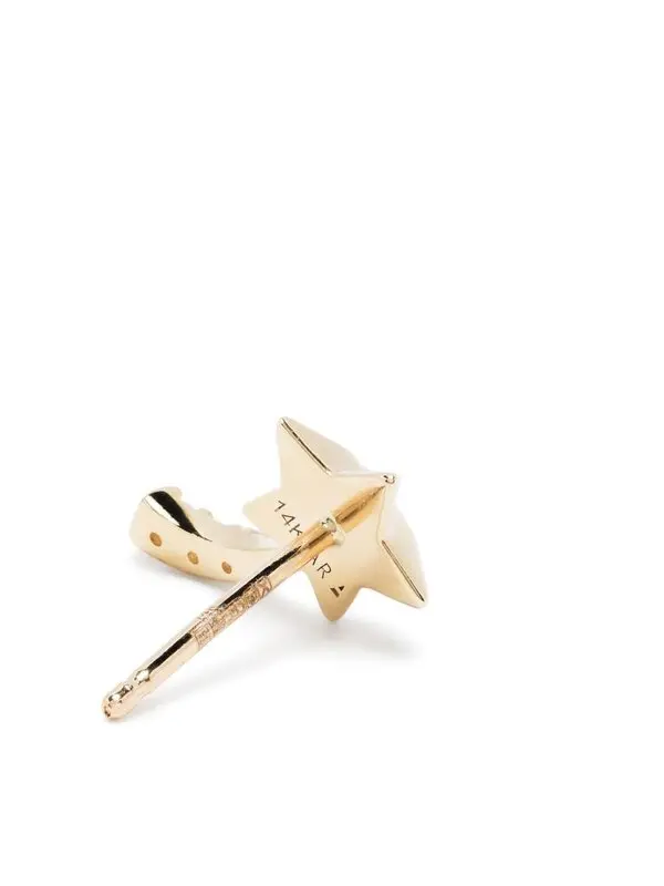 Adina Reyter 14kt Yellow Shooting Star Stud Earring