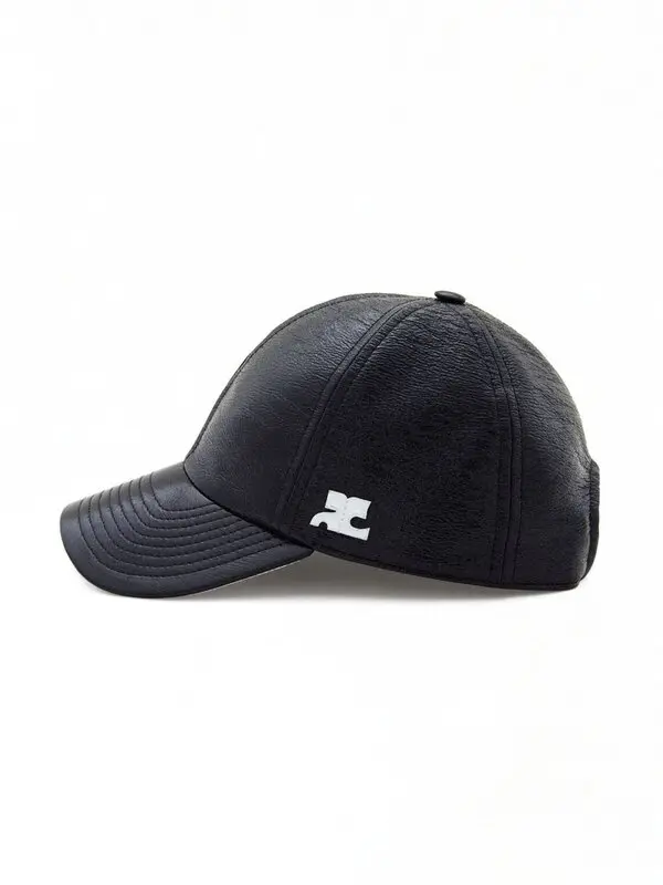 COURREGES Logo-patch Cap