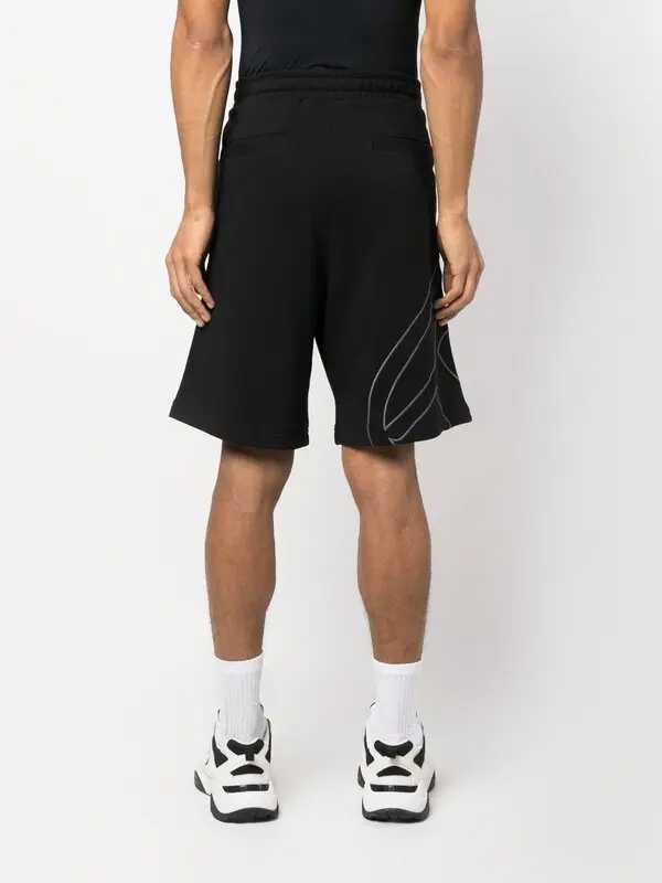 DIESEL® P-crow Megoval Cotton Shorts