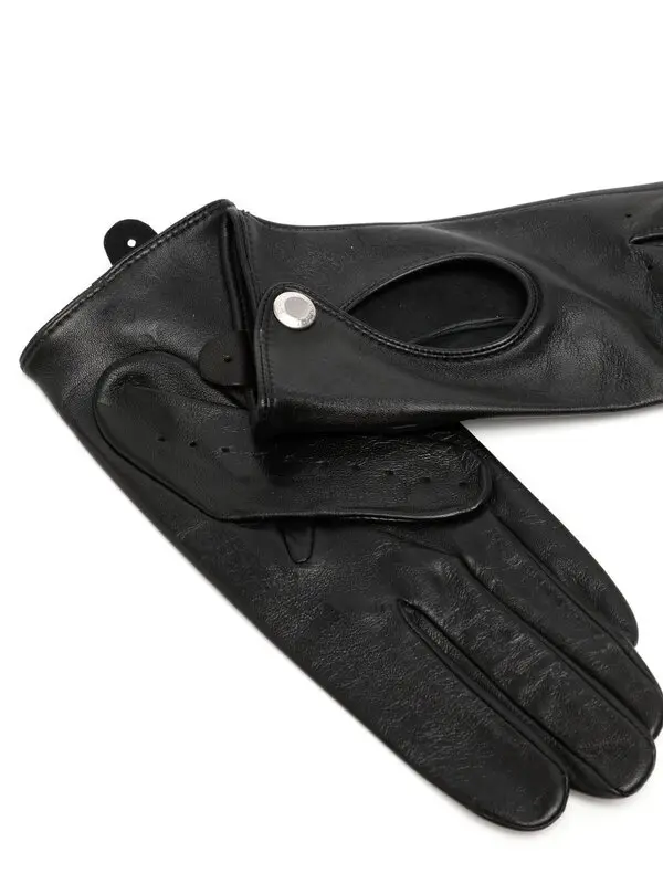 DENTS Thruxton Leather Driving Gloves - Black