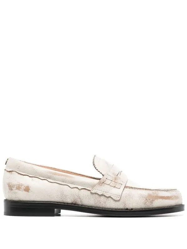 GOLDEN GOOSE Jerry Distressed Loafers