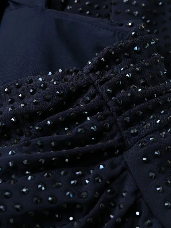 SELF-PORTRAIT Cut-out Midi Dress - Blue
