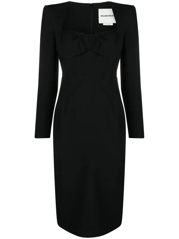 Roland Mouret Sweetheart Midi Dress