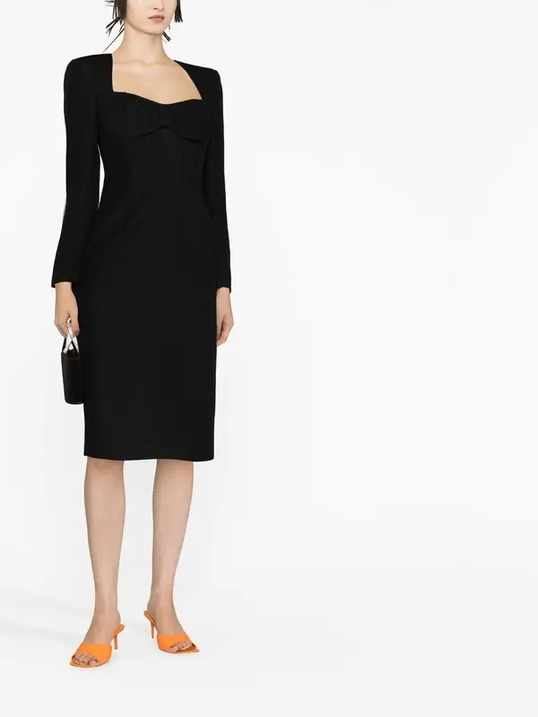 Roland Mouret Sweetheart Midi Dress
