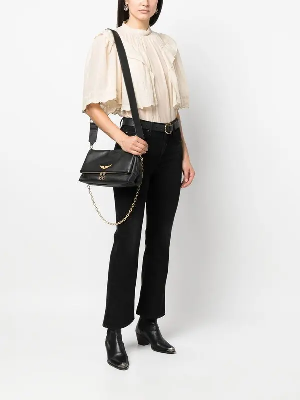 Zadig&Voltaire Rocky Shoulder Bag - Black