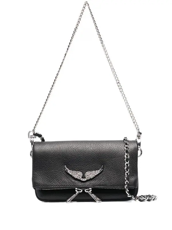 Zadig&Voltaire Rock Nano Clutch Bag - Black