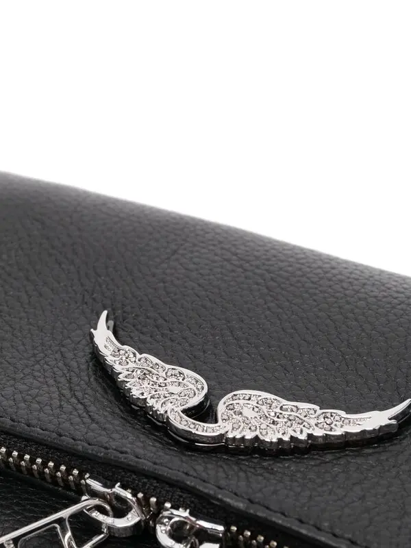 Zadig&Voltaire Rock Nano Clutch Bag - Black