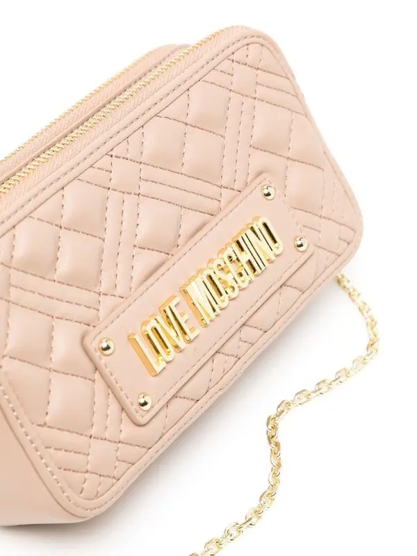 Moschino Quilted Crossbody Bag