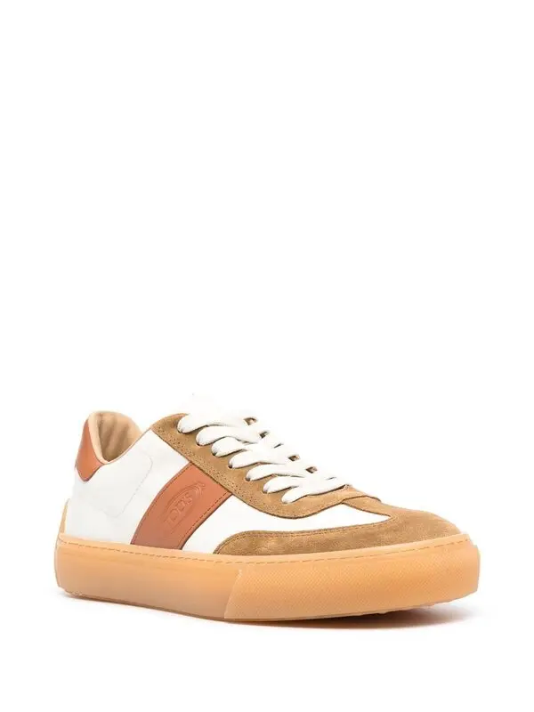 TOD'S Logo-stamp Low-top Sneakers