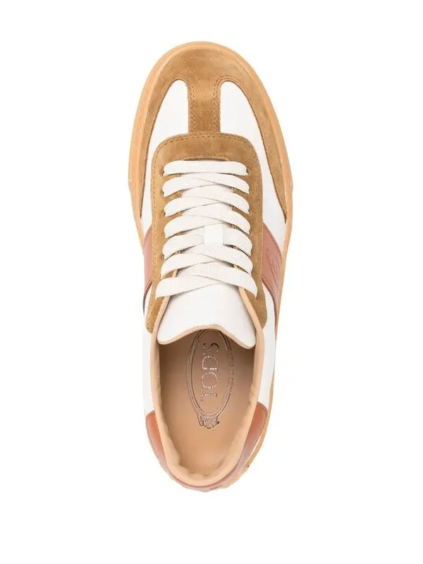 TOD'S Logo-stamp Low-top Sneakers
