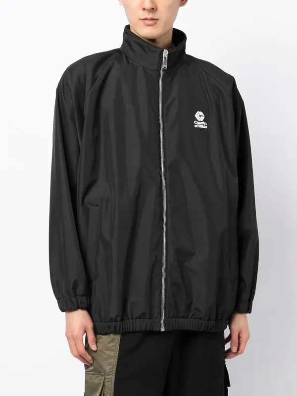 COUNTY OF MILAN Logo-patch Track Jacket