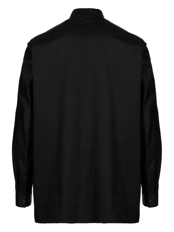 Shiatzy Chen Floral-embroidered Cotton Shirt
