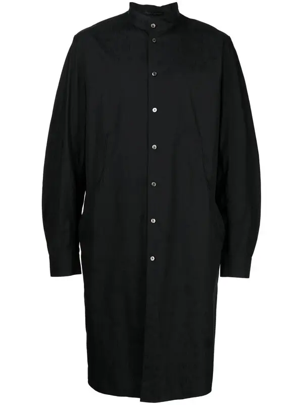 Shiatzy Chen Long High-neck Shirt