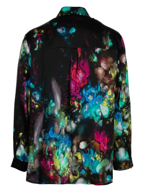 Shiatzy Chen Genisis Collection Abstract-print Shirt