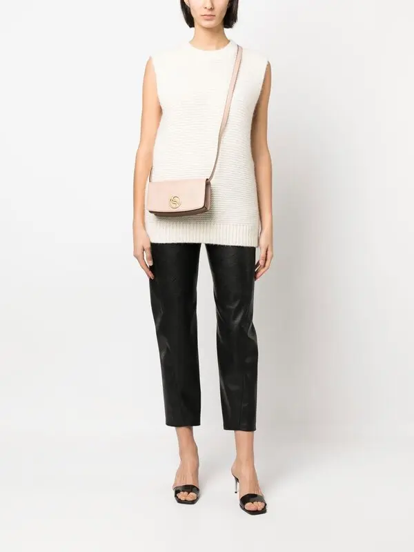 Stella McCartney S-wave Crossbody Bag - Neutrals