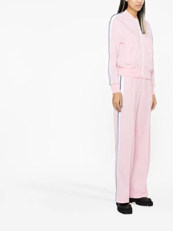 Palm Angels Logo Print Track Pants - Pink