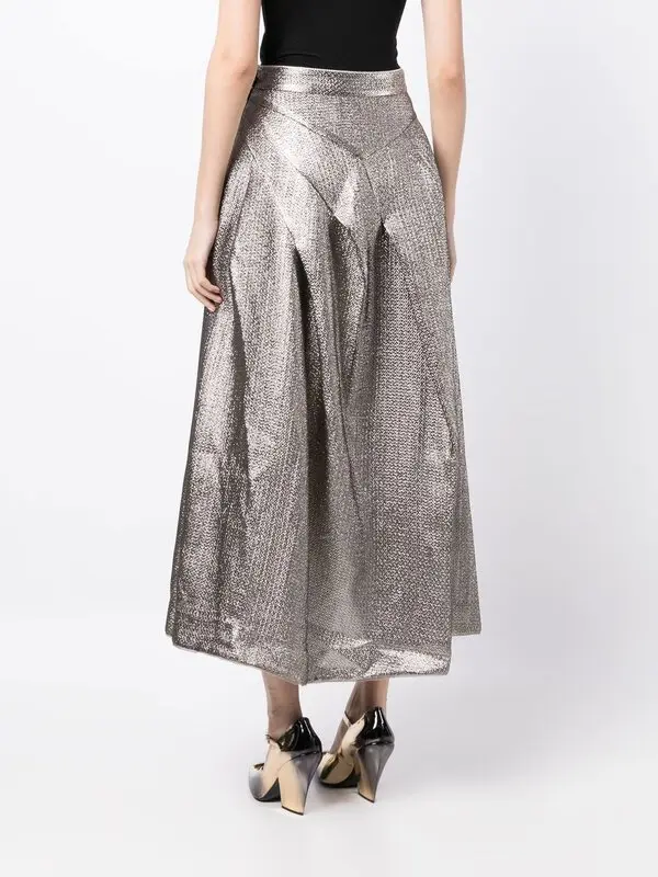 Shiatzy Chen Genisis Asymmetric Wrap Skirt