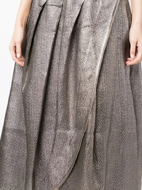 Shiatzy Chen Genisis Asymmetric Wrap Skirt