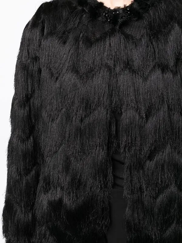 Shiatzy Chen Burning Fire Fringe Jacket