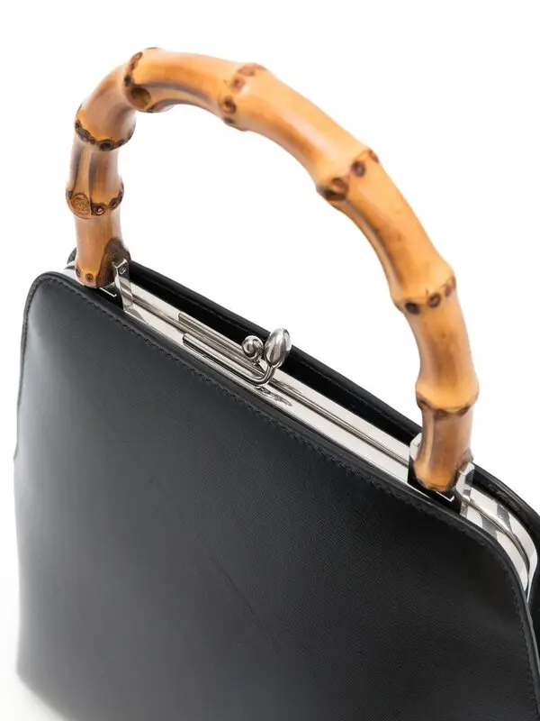 JIL SANDER Goji Bamboo Small Top Handle Bag
