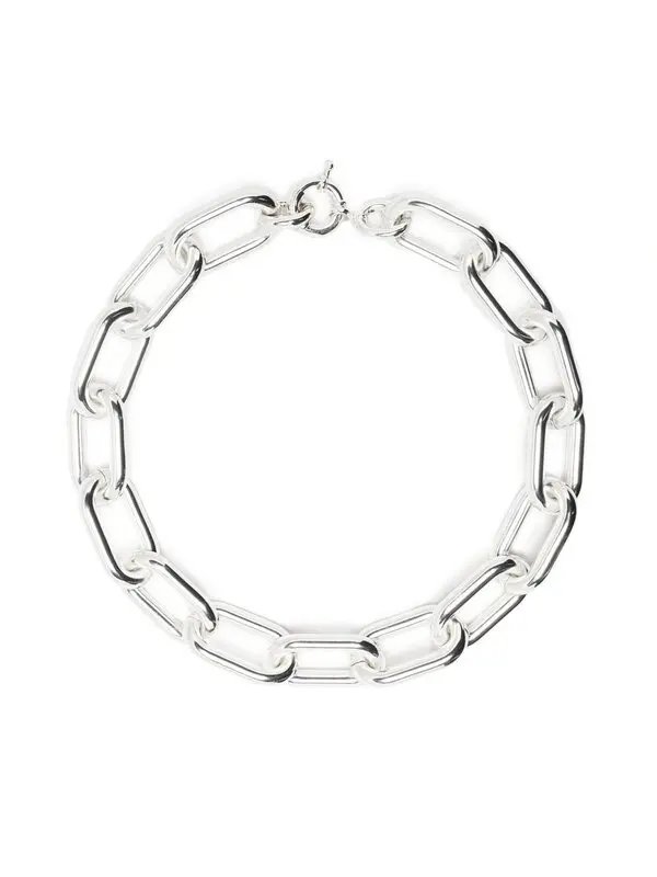 Federica Tosi Chain-link Choker Necklace - Silver
