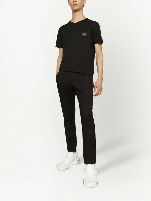 Dolce & Gabbana Logo-tag Track Pants - Black