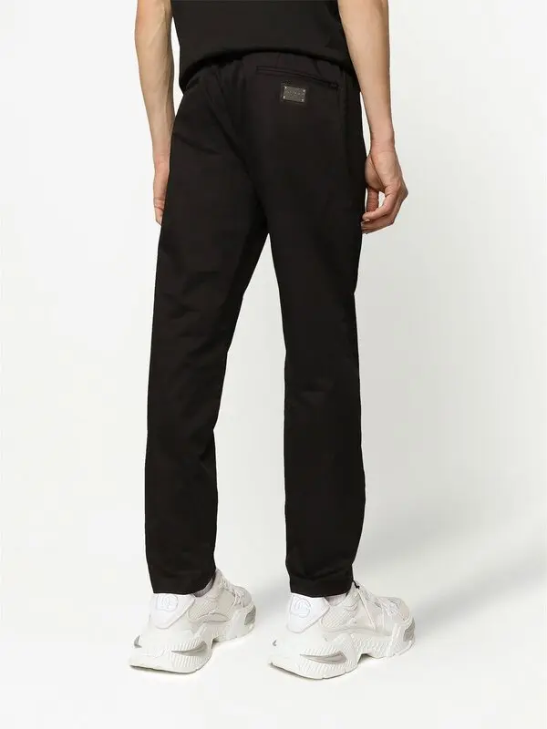 Dolce & Gabbana Logo-tag Track Pants - Black