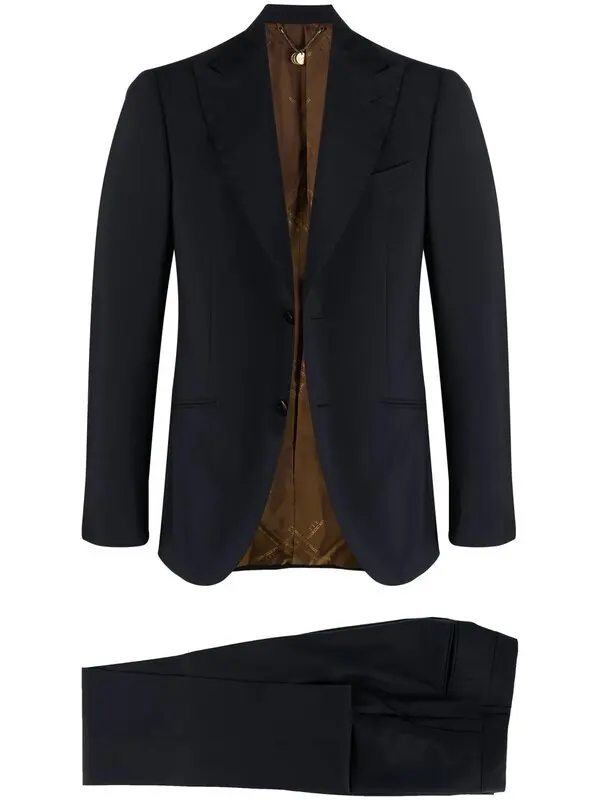 MAURIZIO MIRI Wool-mohair Suit