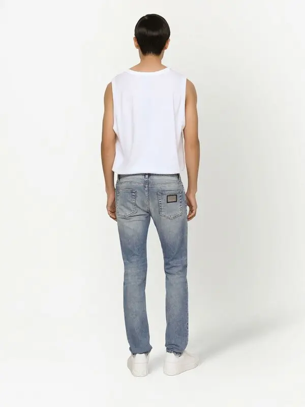 Dolce & Gabbana Distressed Skinny Jeans