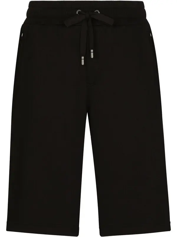 Dolce & Gabbana Logo-tag Track Shorts - Black