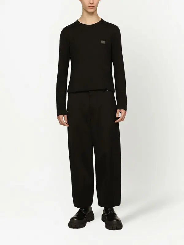 Dolce & Gabbana Logo-tag Long-sleeve T-shirt