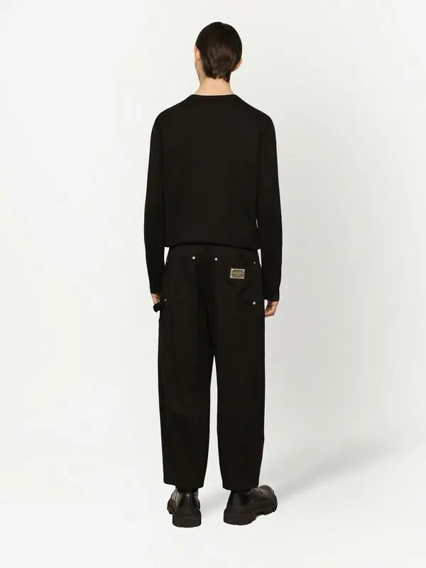 Dolce & Gabbana Logo-tag Long-sleeve T-shirt