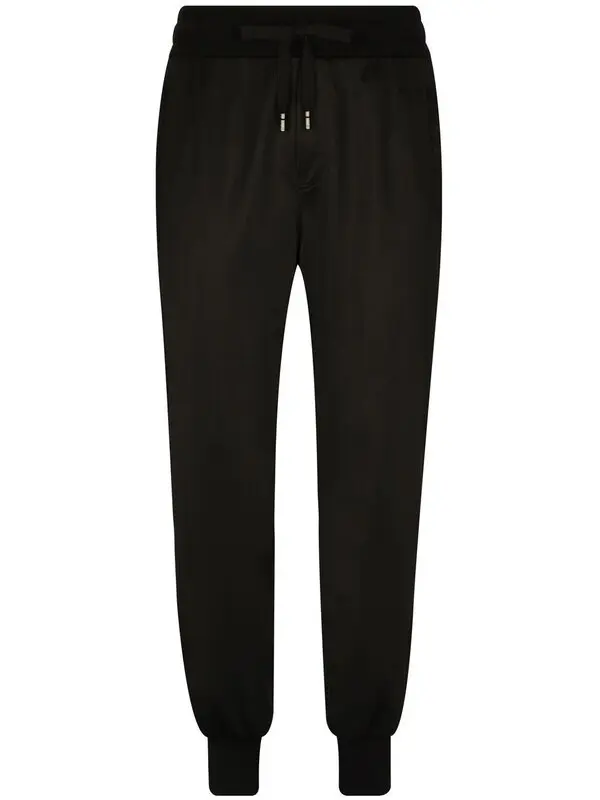Dolce & Gabbana Logo-tag Track Pants - Black