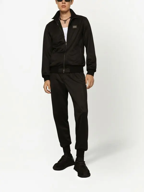 Dolce & Gabbana Logo-tag Track Pants - Black