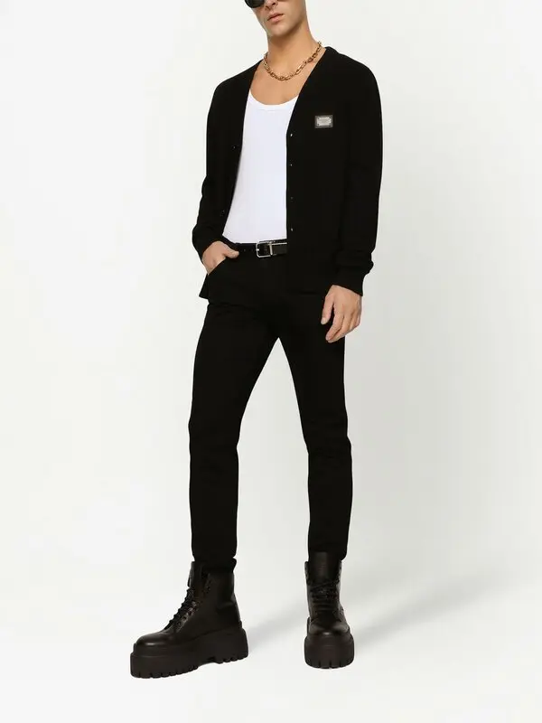 Dolce & Gabbana Slim-cut Jeans - Black