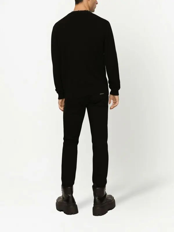 Dolce & Gabbana Slim-cut Jeans - Black