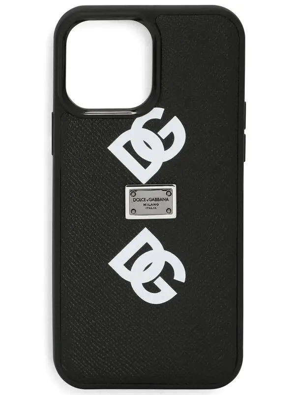 Dolce & Gabbana Logo-print Iphone 13 Pro Max Case - Black