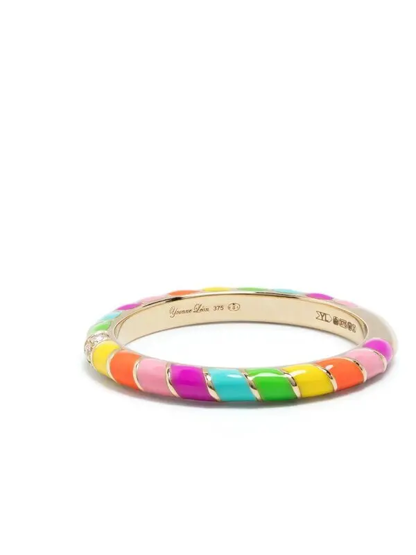Yvonne Léon 9kt Yellow Mini Torsade Ring